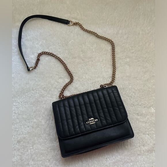 Coach | Bags | Coach Klare Crossbody Purse Vertical Pillow Black ...